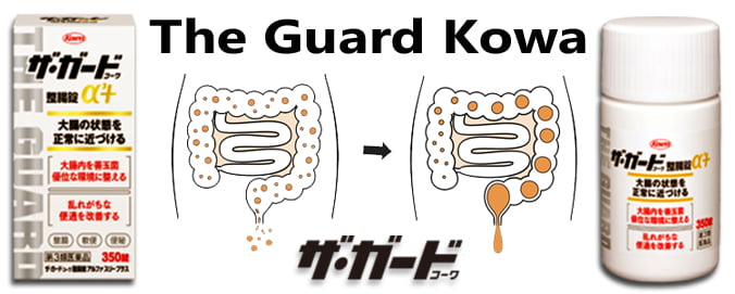 The Guard Kowa α 3 +「ザ ガード」- Medication for Bowel Regulation - Japan Guide